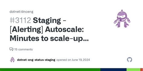 staging [alerting] autoscale minutes to scale up from zero machine