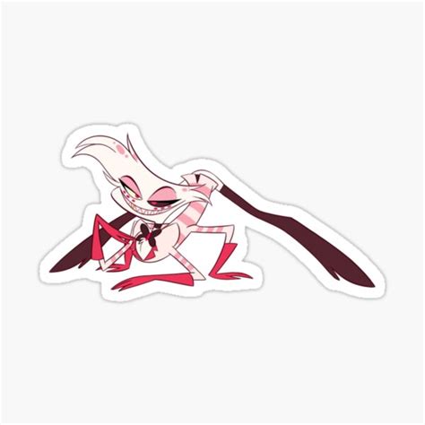 Angel Dust Jacko Pose Hazbin Hotel Sticker For Sale By Anime Express Redbubble