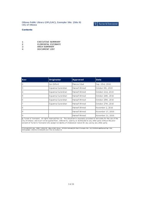 Construction Pdf 83806 Doc 10 Report For Class D Construction Cost