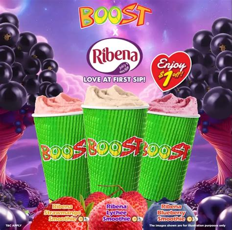 Boost Juice Bar Menu Singapore Prices 2025
