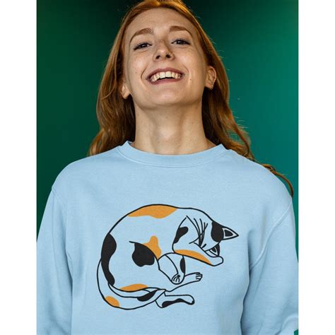 Calico Cat Sweatshirt Calico Cat Mom T Calico Lover Etsy