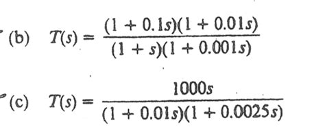 Solved Prepare An Asymptotic Bode Plot For Both Magnitude Chegg Com