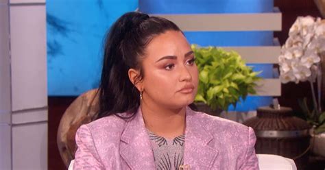 Demi Lovato Goes On ‘ellen To Discuss Relapse Watch
