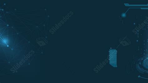 Technology Business Electronic Data Financial Powerpoint Background For