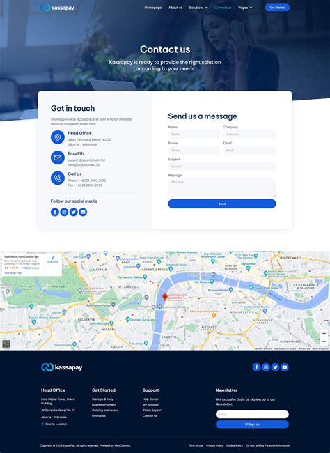 Kassapay Online Payment Gateway Elementor Template Kit Website Ontwerp Website