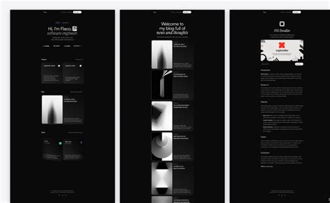 flaco tailwind portfolio template tailkits