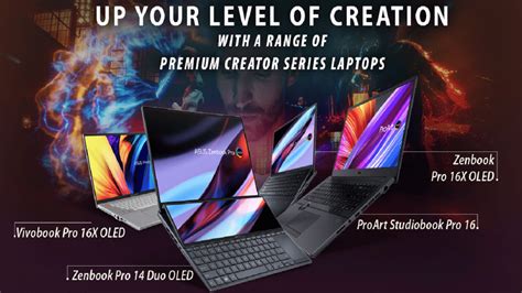 Asus India Unveils New Range Of Zenbook Studiobook Vivobook Laptops