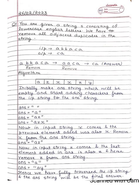 Characterarraysandstringsclass 2 Pdf