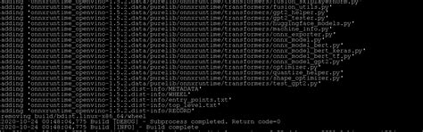 Set Provider With Openvino · Issue 5528 · Microsoftonnxruntime · Github