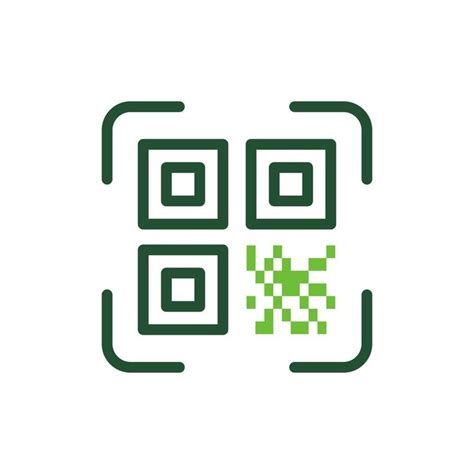 Qr Code Scanner Line Icon