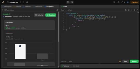 Day 32 Of Leetcode Challenge String Indexing Siva Ganeshk Posted On The Topic Linkedin