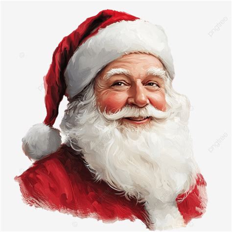 산타 클로스 초상화 휴가철 그림 산타 클로스 초상화 Png 일러스트 및 이미지 에 대한 무료 다운로드 Pngtree