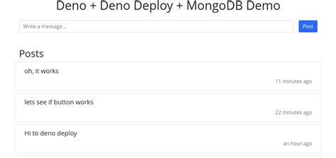 Github Erfaniumdeno Deploy Mongo A Sample Project Using Deno Deno