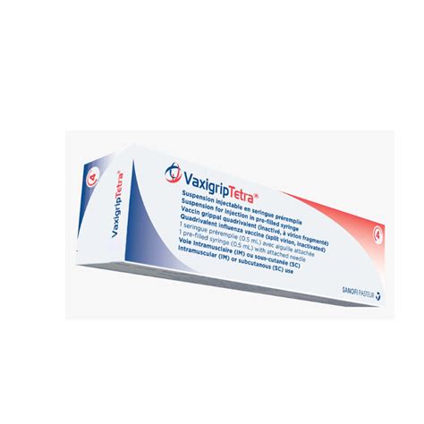 Vaxigrip Tetra 1 Dose 1 Syring 05 Ml Tay Pharmacies