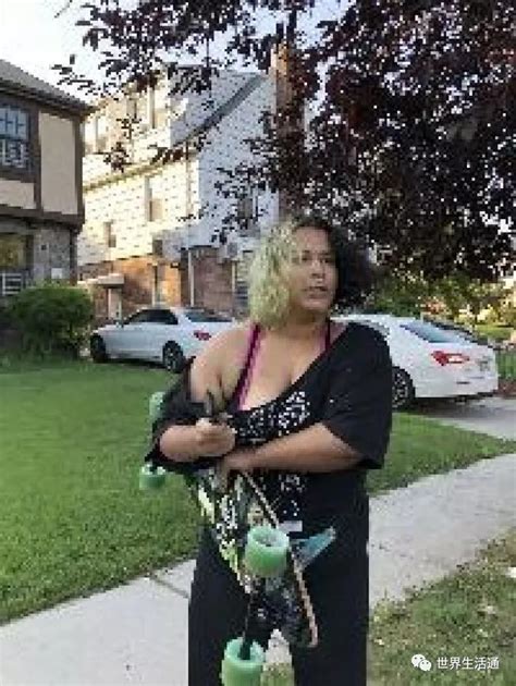 法拉盛華女 遭白人女滑板撞傷還持刀恐嚇警方