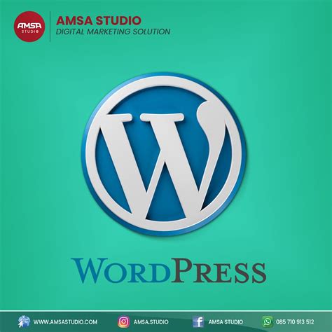 Cara Membuat Website Dengan WordPress Amsa Studio