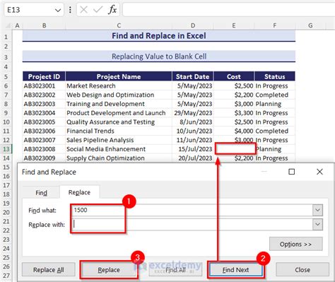 Find And Replace In Excel A Complete Guideline Exceldemy