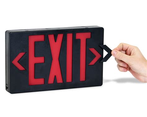 Battery Exit Signs UL Approved