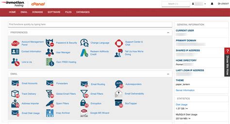 What Are Cpanel Accounts Inmotion Hosting Support Center