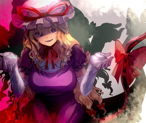 Yakumo Yukari Touhou Drawn By Asuku Danbooru