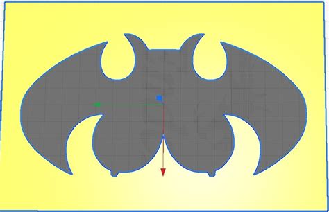 🫦 Batman Sexy Stencil・free 3mf File For 3d Printing・cults