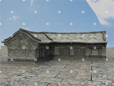 老房子木房子瓦房土房3D模型 现代VR有灯光有贴图MAX2016老房子木房子瓦房土房3d模型下载 ID1097982 免费