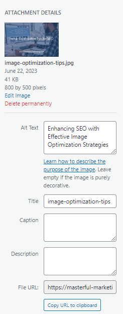 Enhancing SEO With Effective Image Optimization Strategies