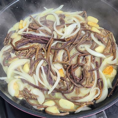 고사리 파스타 만들기 고사리나물 들깨파스타 레시피