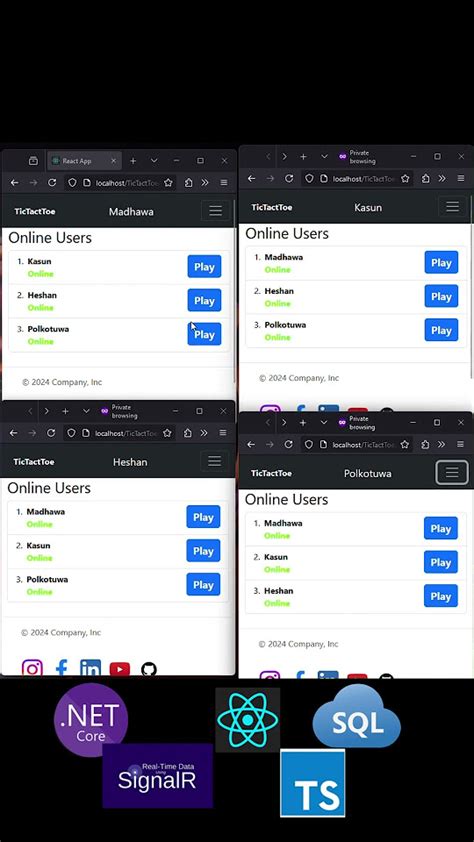 Build An Online Game With Signalr And React Shorts Coding React Dotnetcore Webapi Codingtips