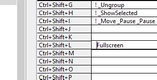 Keyboard Shortcut CTRL SHIFT L Fullscreen Doesn T Work Rhino For Windows McNeel Forum