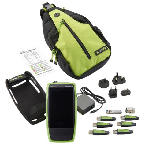 Netally Linkrunner At 4000 Smart Copper And Fibre Network Tester W Holster Lrat 4000 Kit