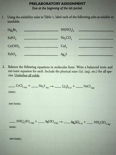 solved prelaboratory assignment due at the beginning of the