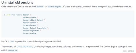 【云原生 Docker 基础篇】02、centos 7 安装 Docker 详细图文教程centos7 Docker Csdn博客