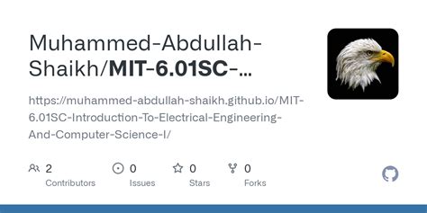 Github Muhammed Abdullah Shaikhmit 601sc Introduction To Electrical Engineering And Computer
