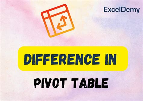 How To Insert Difference Column In Pivot Table Design Talk