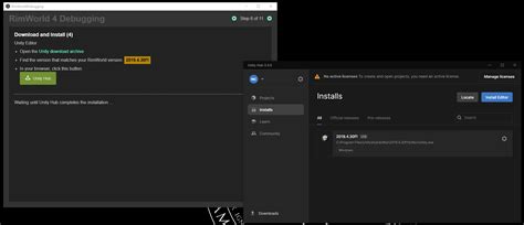 Finished Unity Install Not Auto Detected · Issue 3 · Pardeikerimworld4debugging · Github