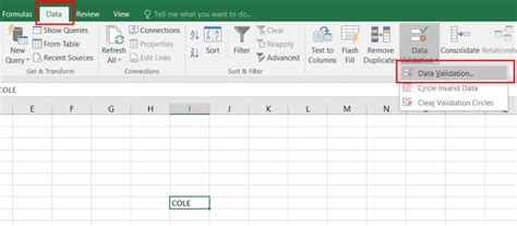 Cách Tạo Data Validation Có Điều Kiện Trong Excel Chi Tiết