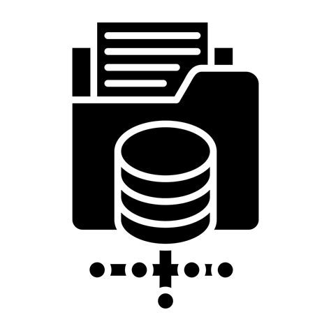 Data Storage Icon Style 21208271 Vector Art At Vecteezy