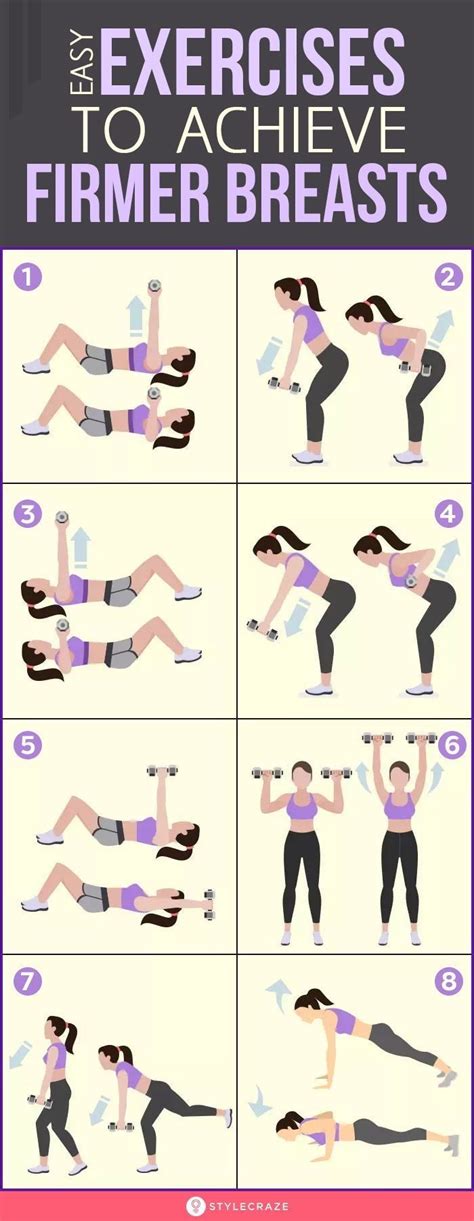 Firmer Breast Exercises Workout For Firm Breast Exercising Work Out