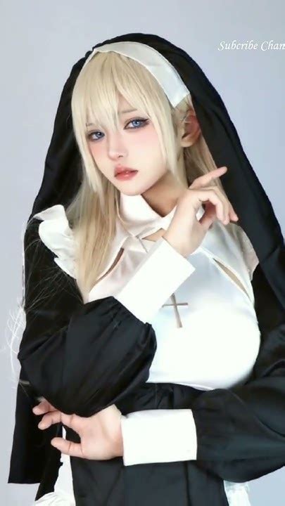 Nuns Cosplaycapcut 啊川azey Cute Cosplaygir 修女 火华家返图 微博 Cosplay超话 啊川超话 Anime Cosplay