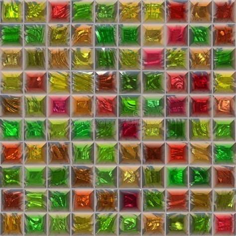 Abstract Seamless Color Background Square Geometric Seamless Pattern Fashion Graphic