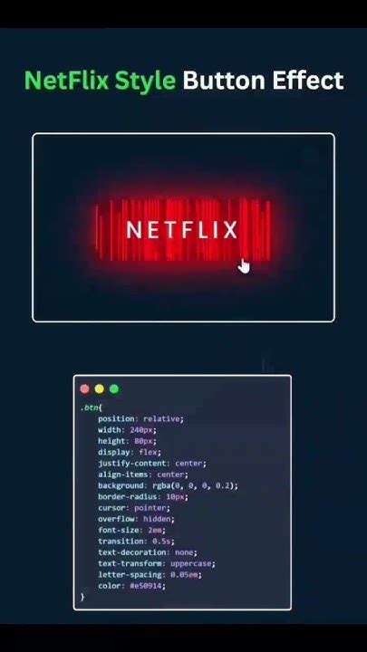 Netflix Style Buttoncodingprogrammingwebdesignhtmlcsshtmlcsstrendingsortssongs