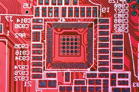 Premium Ai Image Michrochip Comptuer Processor And Motherboard Computer Circuits And Details