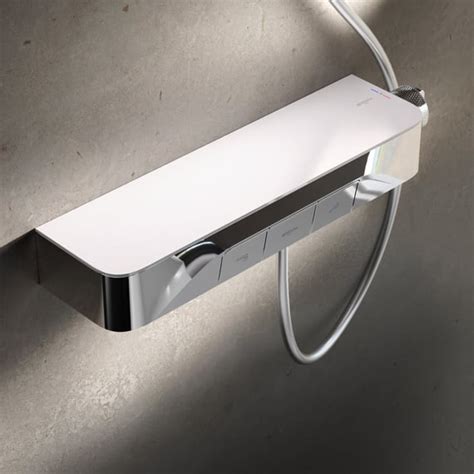 Artiviana Svago Push Square Thermostat For 2 Outlets Chrome R04ba050cr Reuter