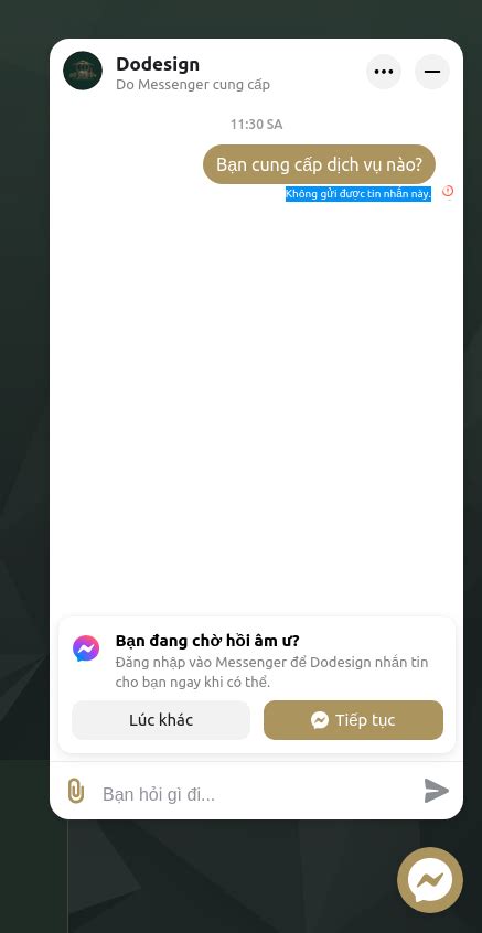 cannot send message successfully as a guest in facebook customer chat