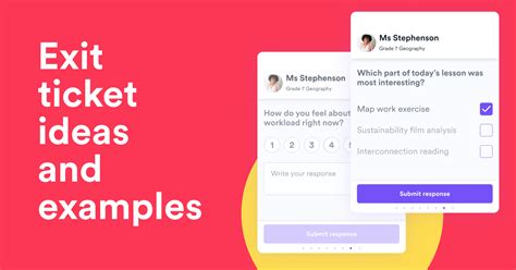 35 Exit Tickets Ideas And Examples Ziplet