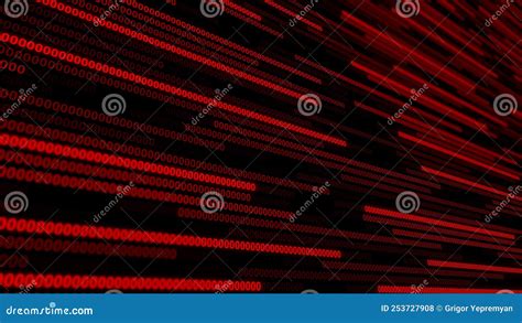 Digital Code Background Matrix Style Program Stock Illustration