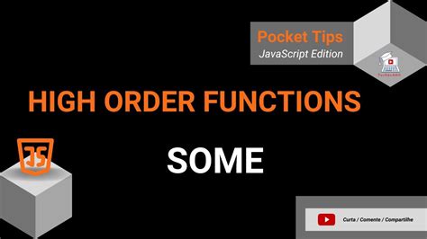 Pocket Tips Javascript Edition High Order Functions Some Youtube