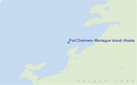 Port Chalmers Montague Island Alaska Tide Station Location Guide