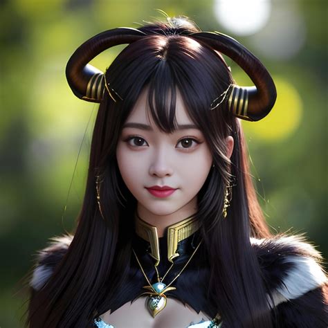 Premium Photo Portrait Of A Japanese Cosplay Girl In The Park